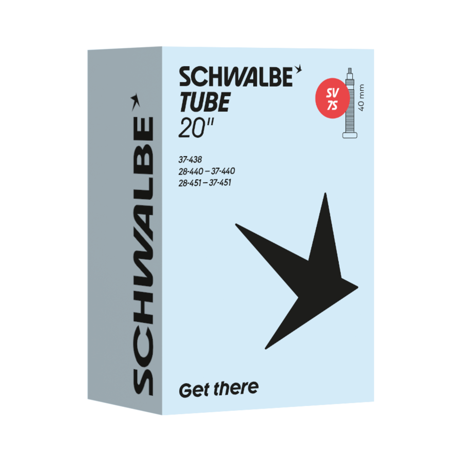 SCHWALBE TUBE 7S (20") | 7S | SV | 40 mm | 10463853
