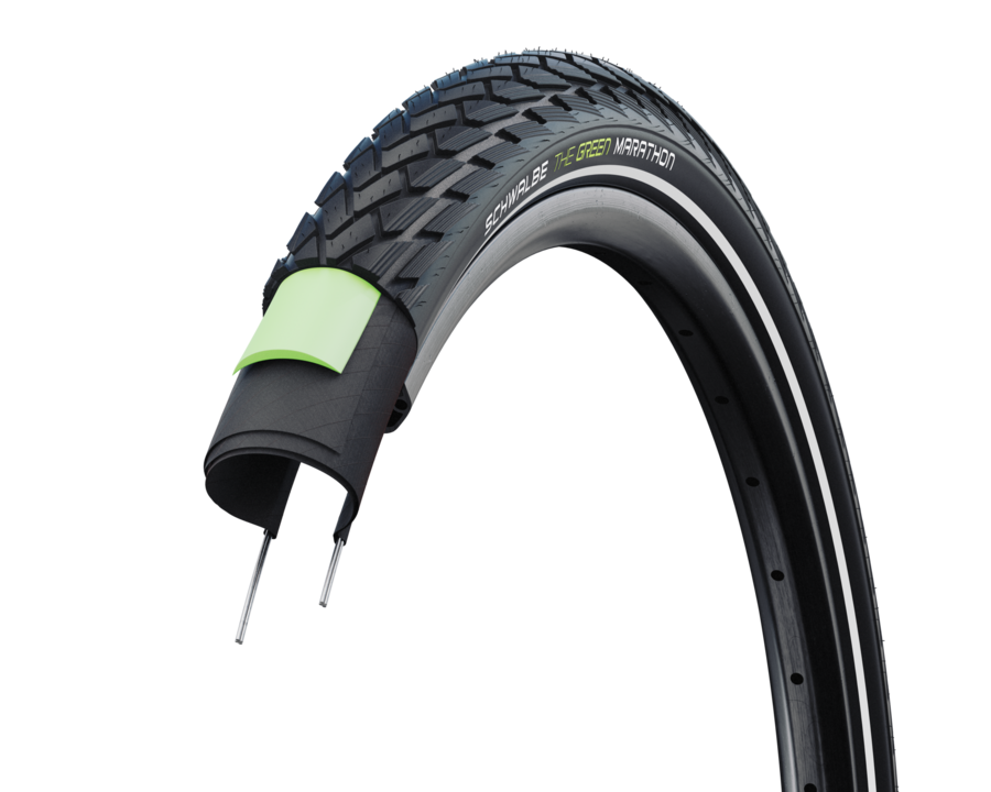 Green Marathon | 32-559 | Tube | Wired | GreenGuard | ADDIX Eco | Black ...